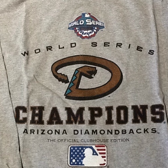 Shirts | Az Dbacks World Champion Ls Tee Excellnt Condition | Poshmark